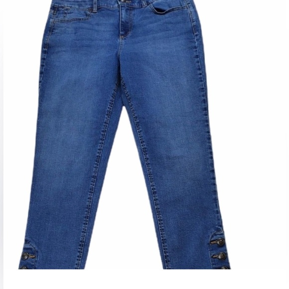 Talbots | Jeans | Talbots Five Pocket Jeans Wmariner Buttons Size 8 ...
